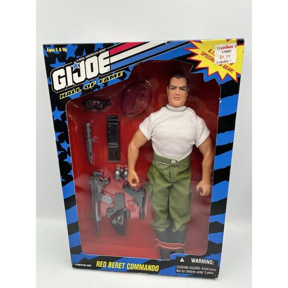 Kenner | Toys | Gi Joe Hall Of Fame Red Beret Commando Kenner Action ...